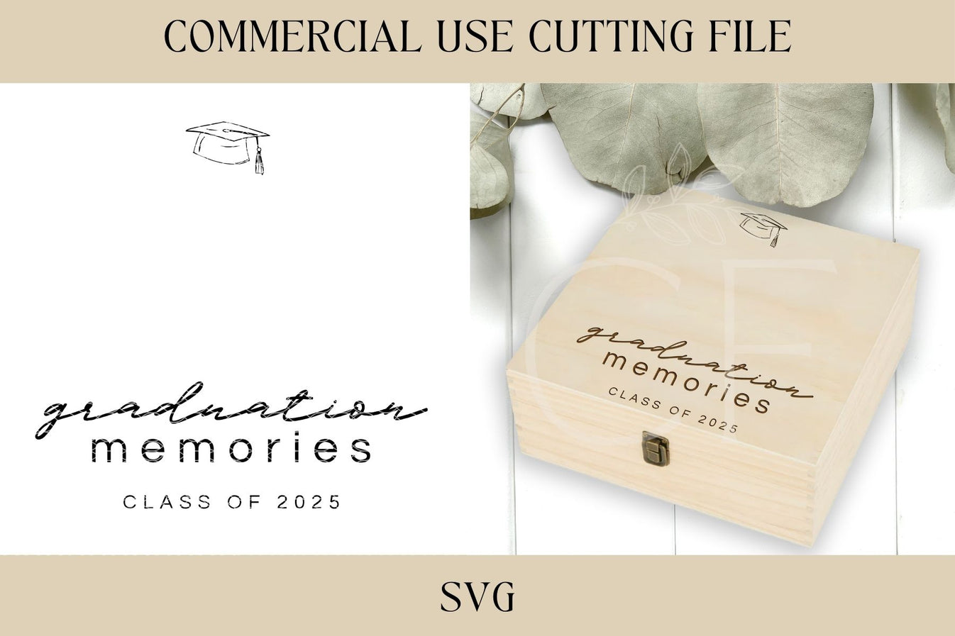 Graduation Memories, Graduation Memory Box SVG, Grad Gift, Digital Dow ...