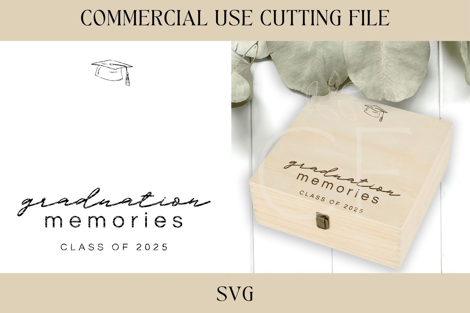 Graduation Memories, Graduation Memory Box SVG, Grad Gift, Digital Dow ...