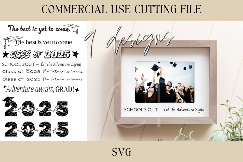 Graduation Frame Designs, SVG, Grad Gift, Digital Download, Graduation ...